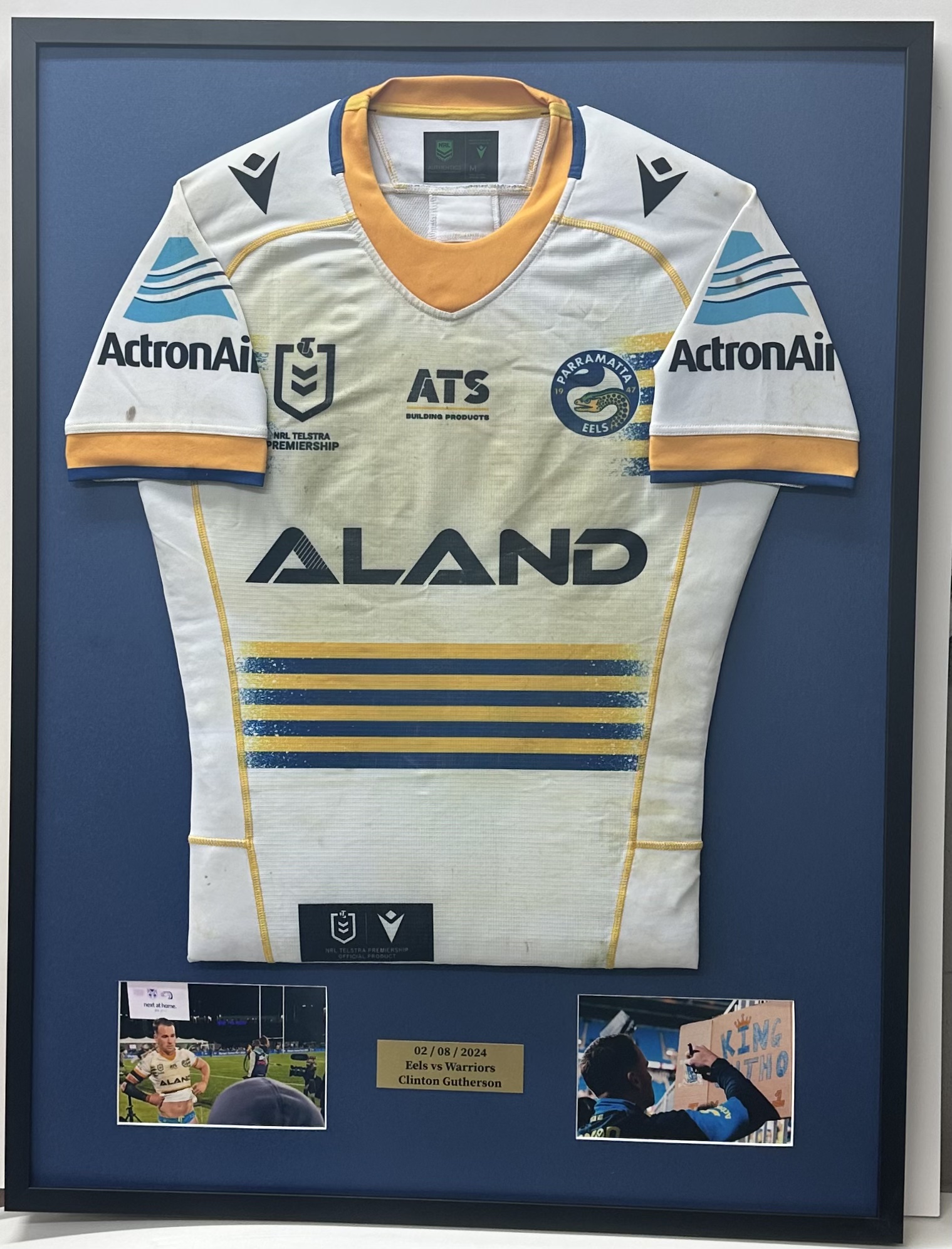 Paramatta Nrl league jersey - Custom Framers